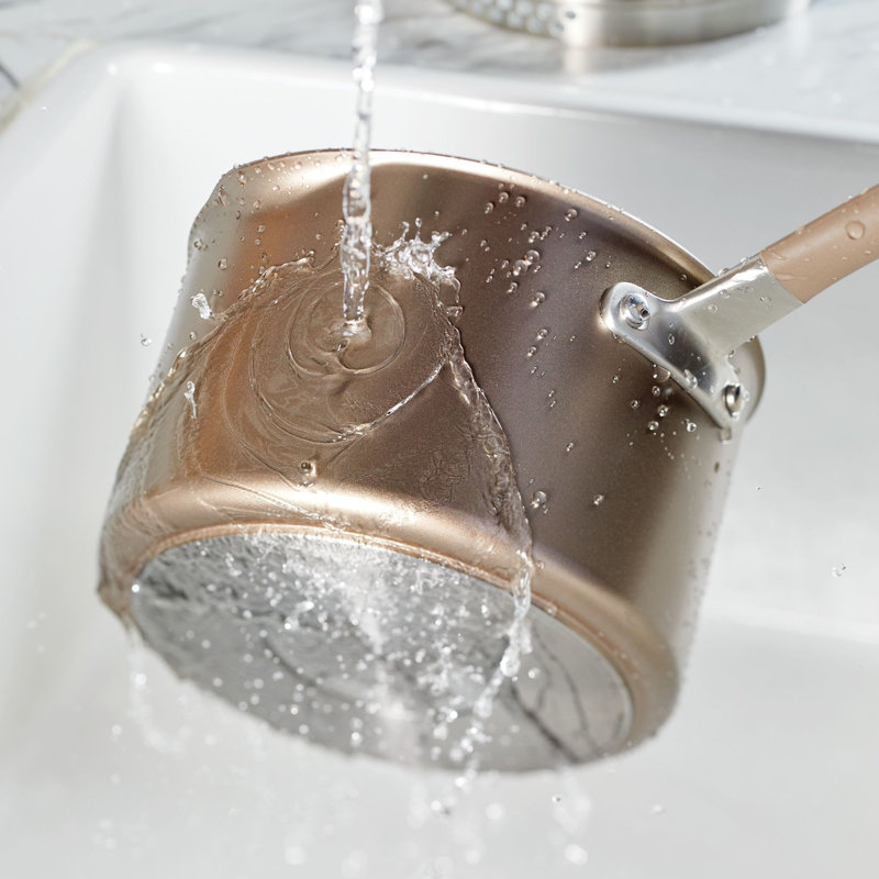 Circulon Premier Professional Hard Anodized Nonstick Cookware Induction Pots And Pans Set, 10 ...